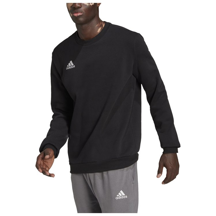 Bluza męska adidas Entrada bez kaptura H57478 Czarny hurtownia - KajaSport